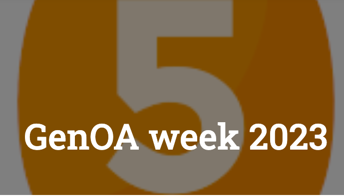 GenOA open Access week 2023 - GIDIF-RBM GenOA open Access week 2023 - GIDIF-RBM